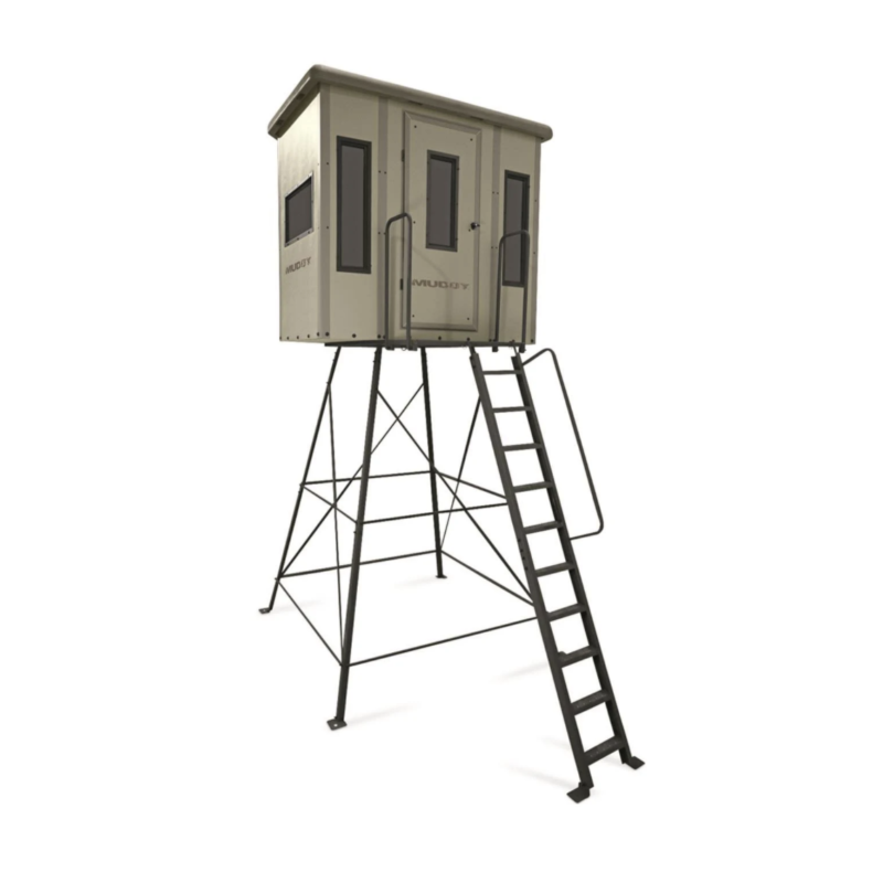 Muddy Penthouse Box Blind - Ideal Land Management | Forestry mowing ...